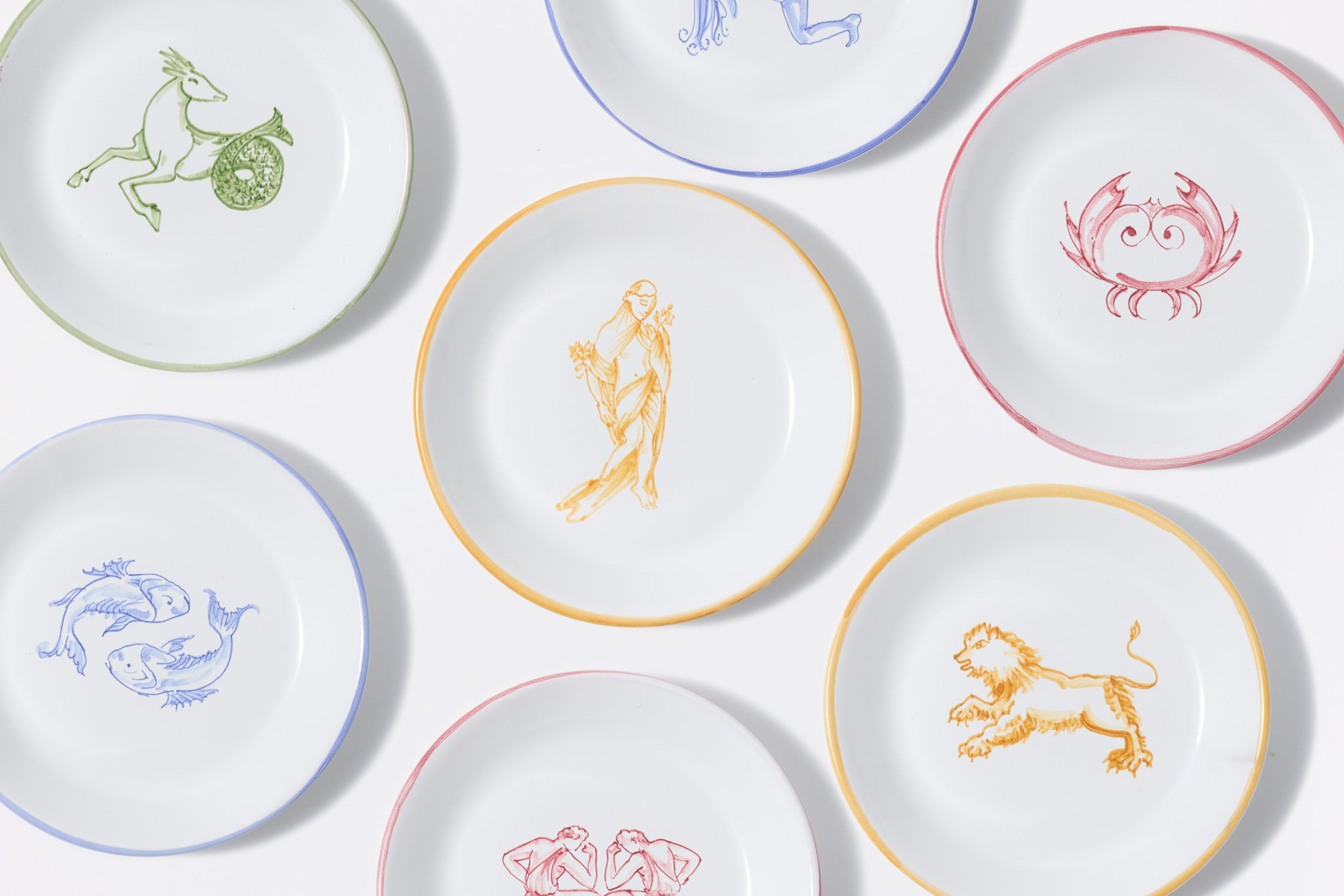 Zodiac Bread & Butter Plate Individual